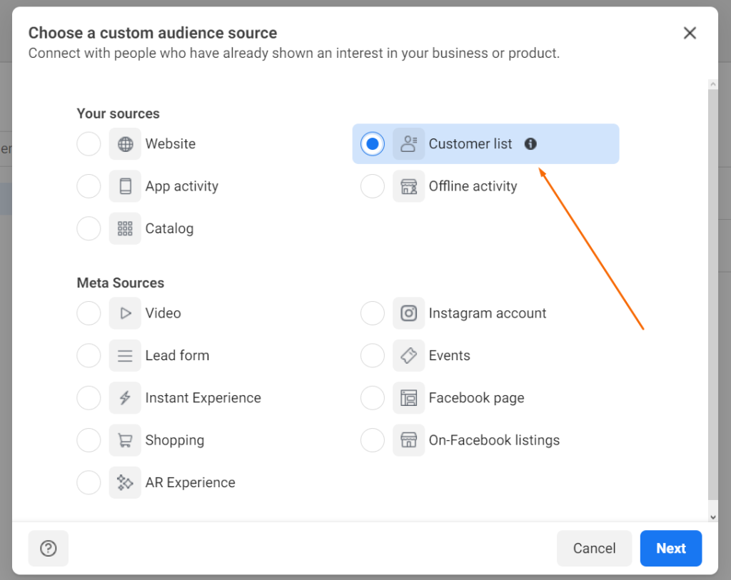 Creating an Audience From a Customer List - Groost.com